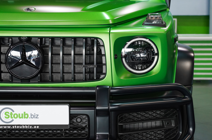 2022 Mercedes AMG G63 in Green with Maybach Rims | Stoub Biz