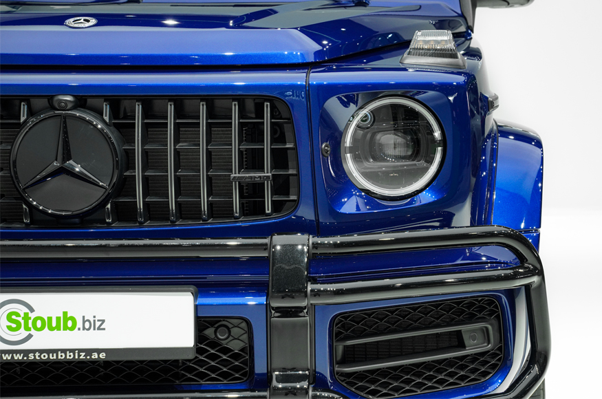 2022 Mercedes AMG G63 in Blue | GCC | Brand New | Stoub Biz