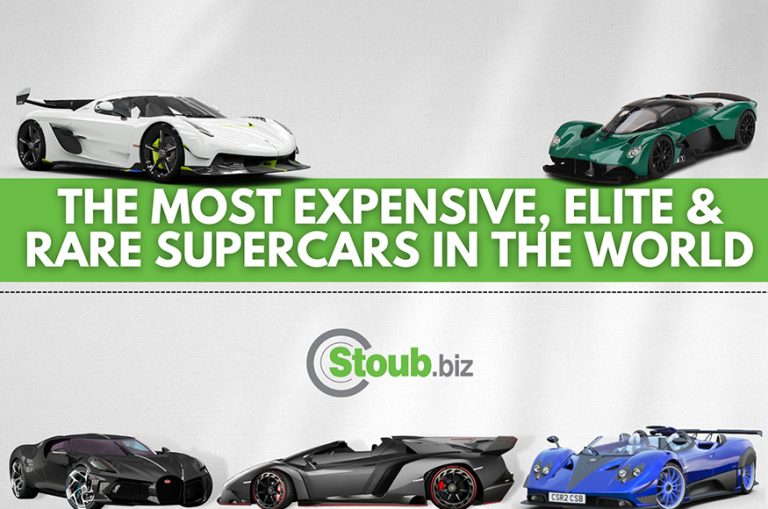 The Most Expensive, Elite, and Rare Supercars in the World